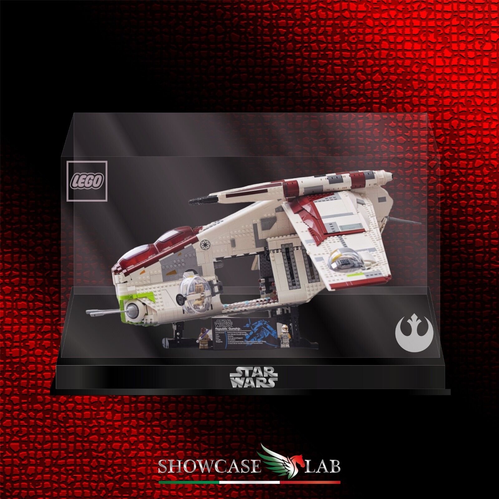 Teca L67 | Per Set Lego 75309 Cannoniere della Repubblica – Showcase Lab 🇮🇹