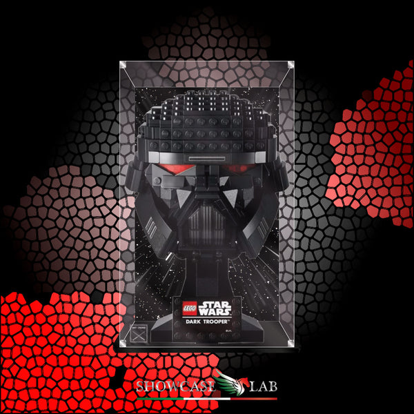 DISPLAY CASE LS140 | FOR LEGO® 75343 SET - DARK TROOPER HELMET