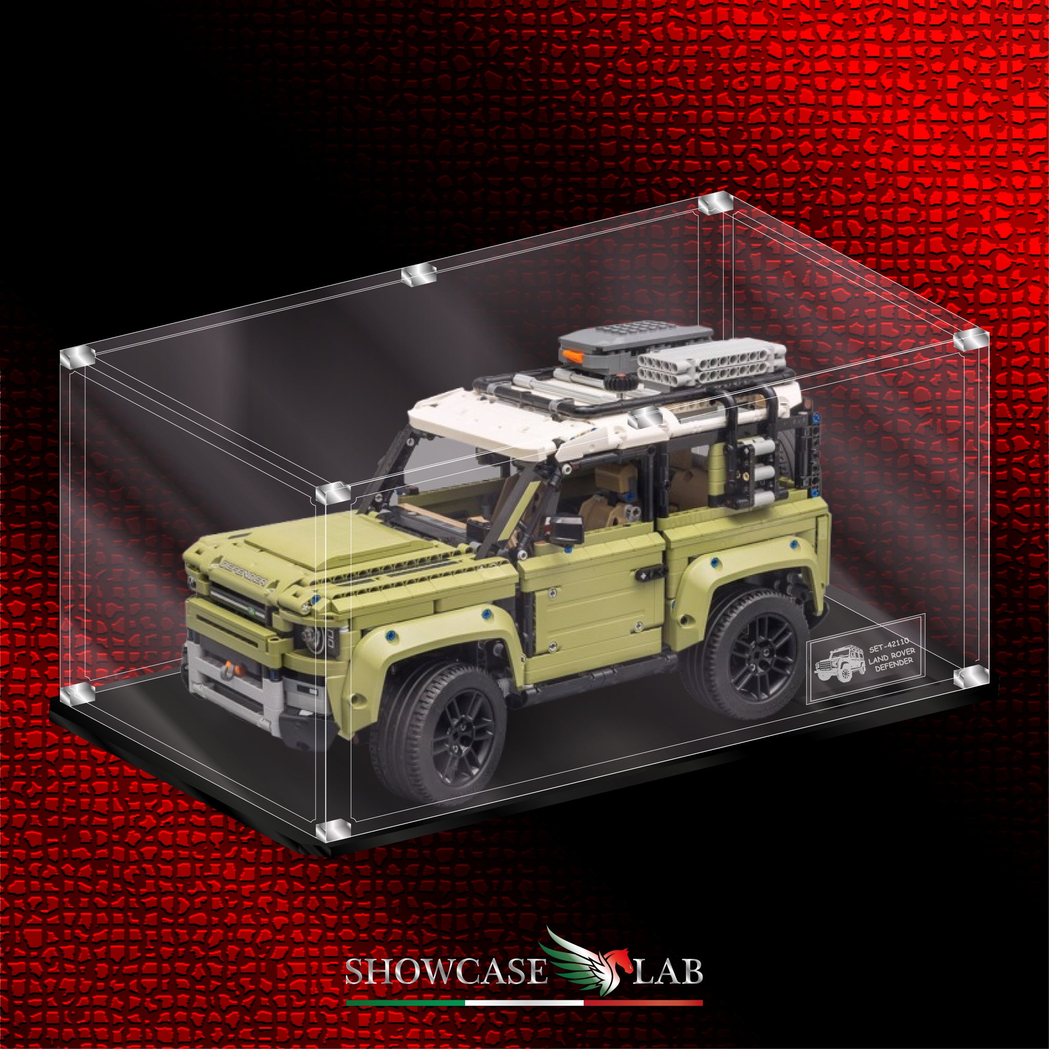 Teca per Set Lego 42110 Land Rover Defender
