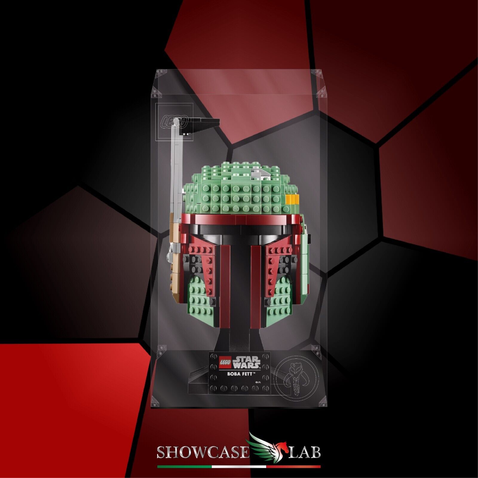 Teca LP34 | Per Set Lego 75277 Casco di Boba Fett – Showcase Lab 🇮🇹
