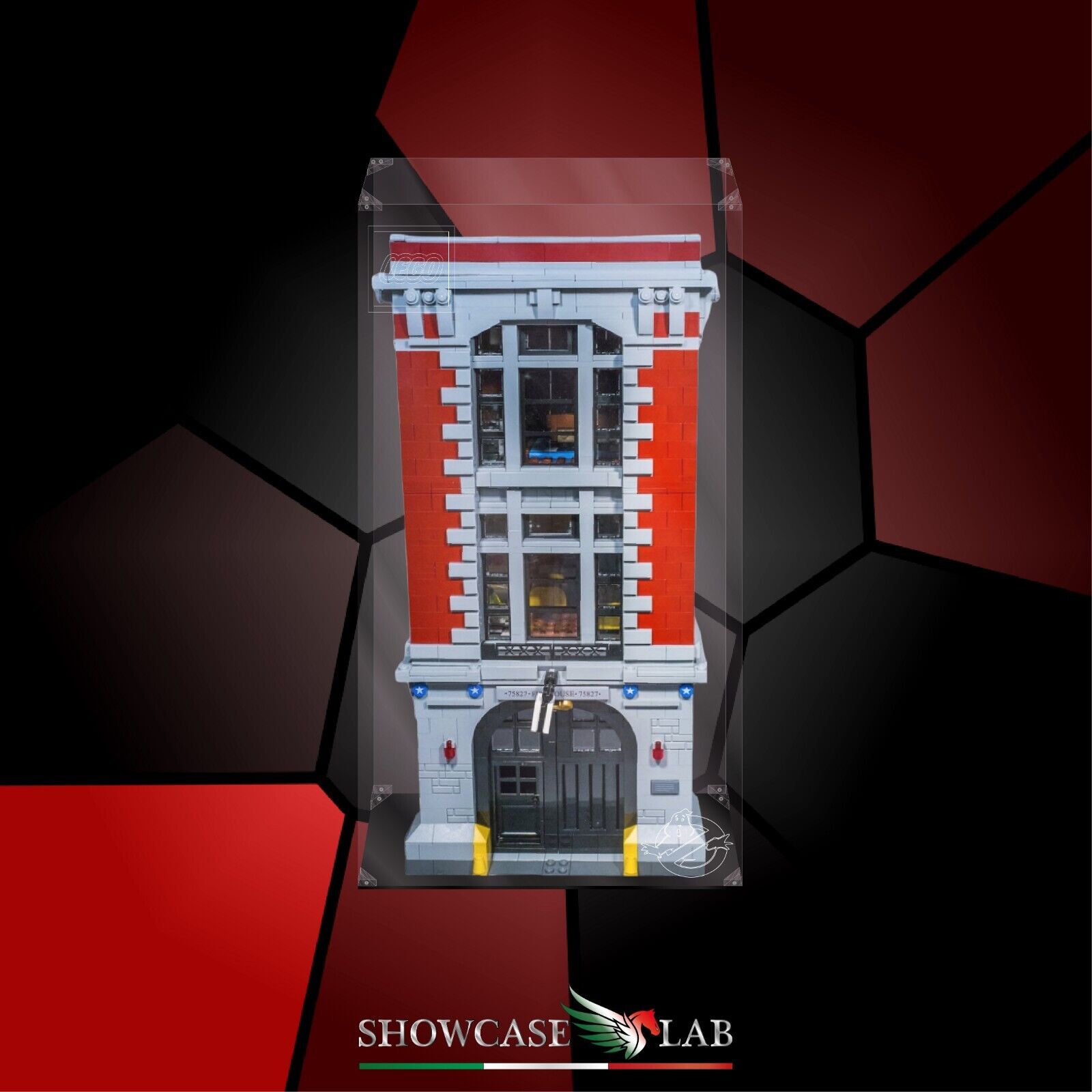Teca LP46 | Per Set Lego 75827 Caserma Ghostbusters – Showcase Lab 🇮🇹