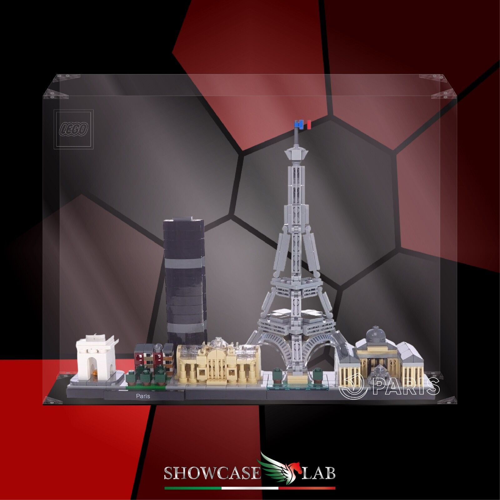 Teca LP134 | Per Set Lego 21044 - Parigi - Lego Architecture – Showcase ...