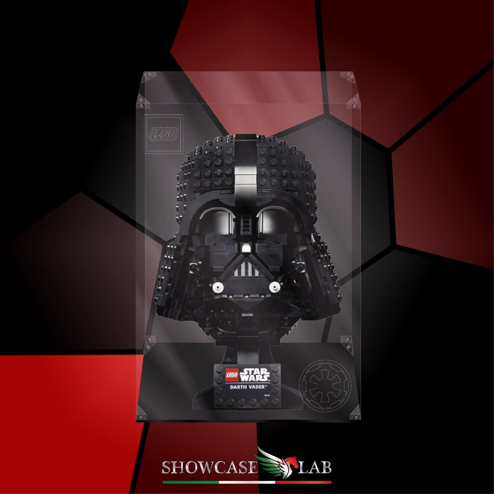 Teca LP33 | Per Set Lego 75304 Casco di Darth Vader – Showcase Lab 🇮🇹
