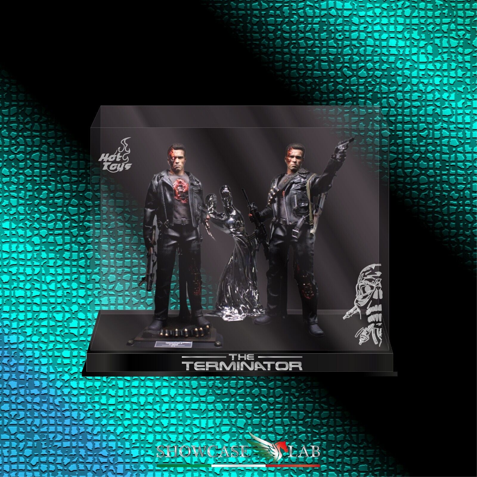 Teca HT35 | Per terminator hot toys – Showcase Lab 🇮🇹