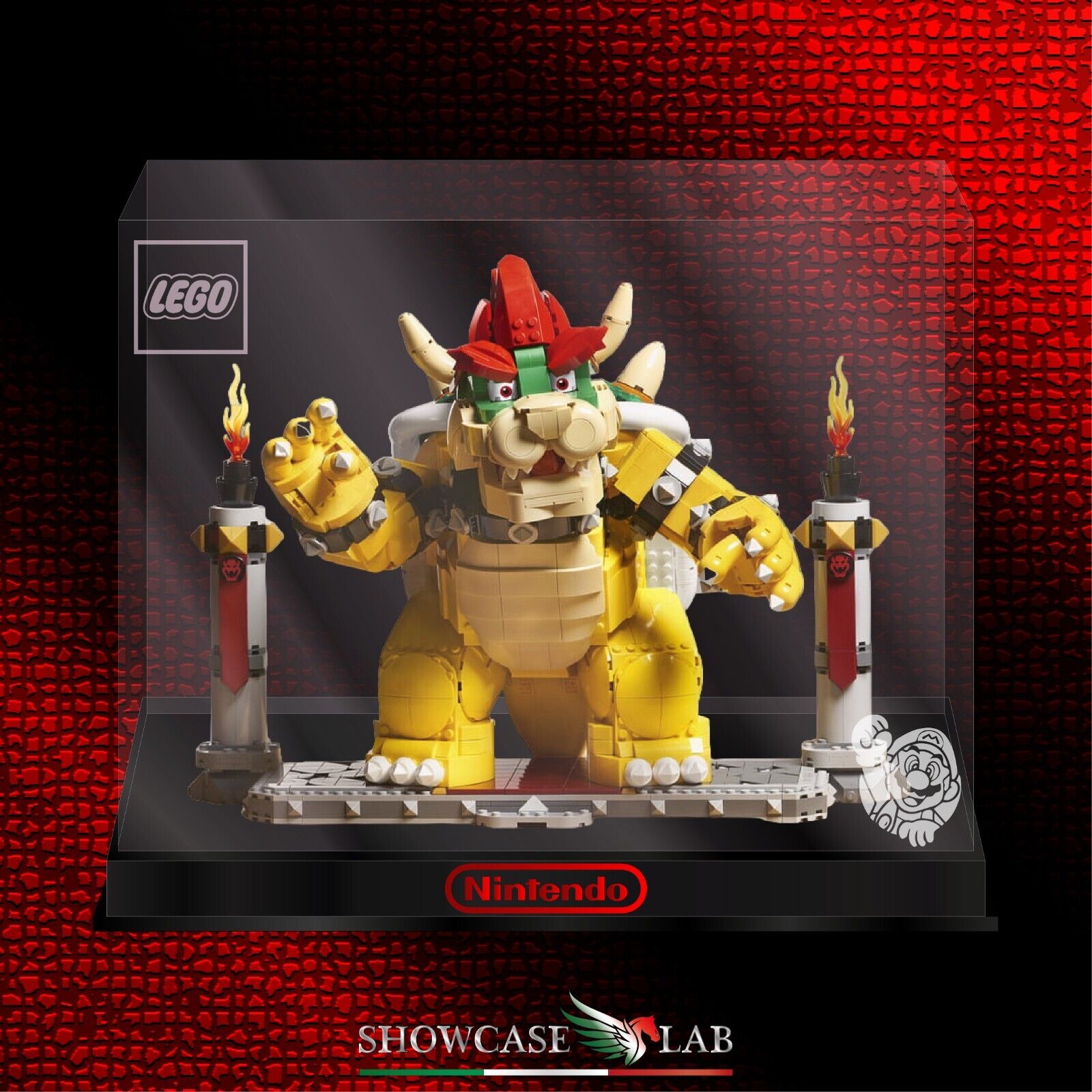 Teca L88 | Per Set Lego 71411 - Il potente Bowser – Showcase Lab 🇮🇹